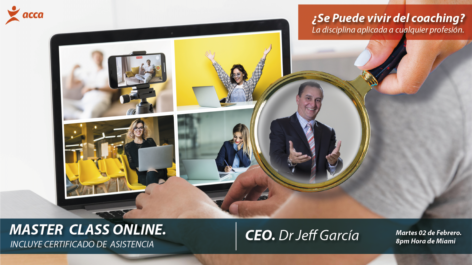 Master Class - Academia de Coaching y Capacitación Americana